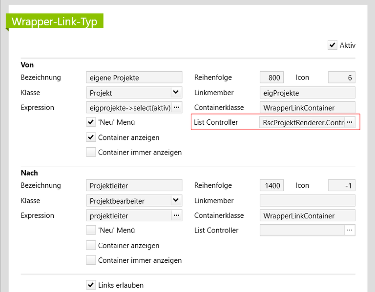 OCL Python Custom Renderer And List Controller For Resource Planning