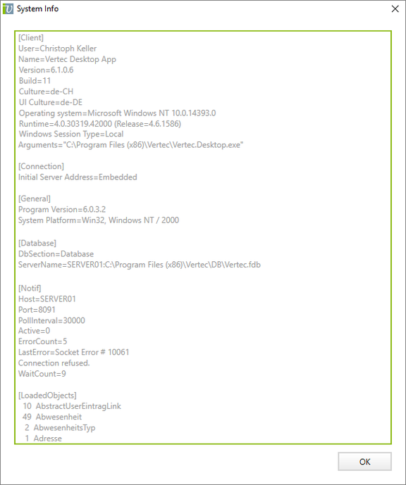 System Info
