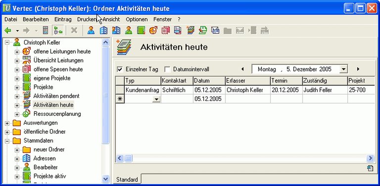 Ein Rückblick auf die Meilensteine der Vertec-Versionen 5 und 6.